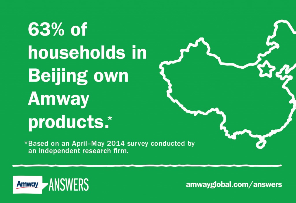 Does Amway have real, non-distributor customers?