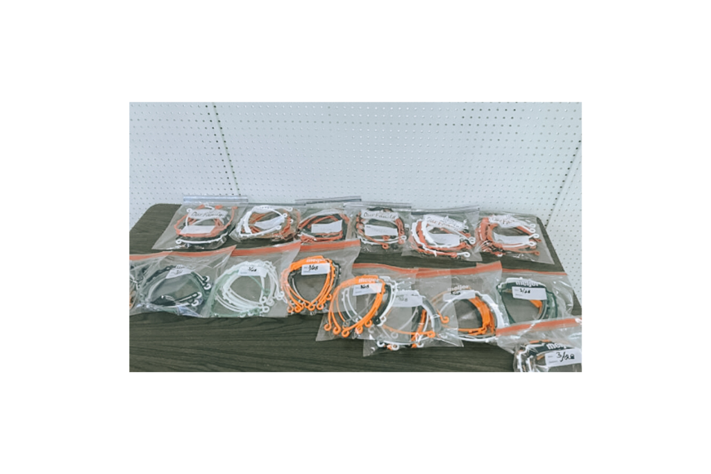 Amway's prototyping lab builds frames for face shields