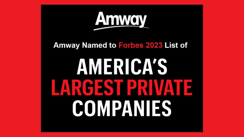 Amway Named No. 1 Direct Selling Company in the World 2024